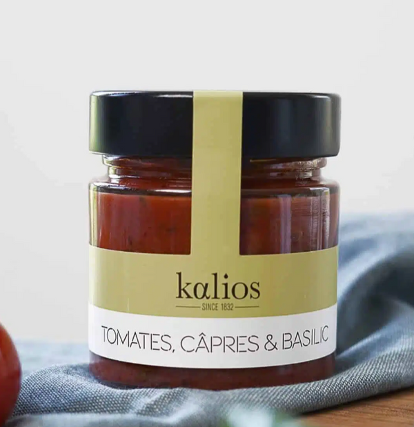 Kalios Tomato Sauce With Capers & Basil | Arrowine & Cheese